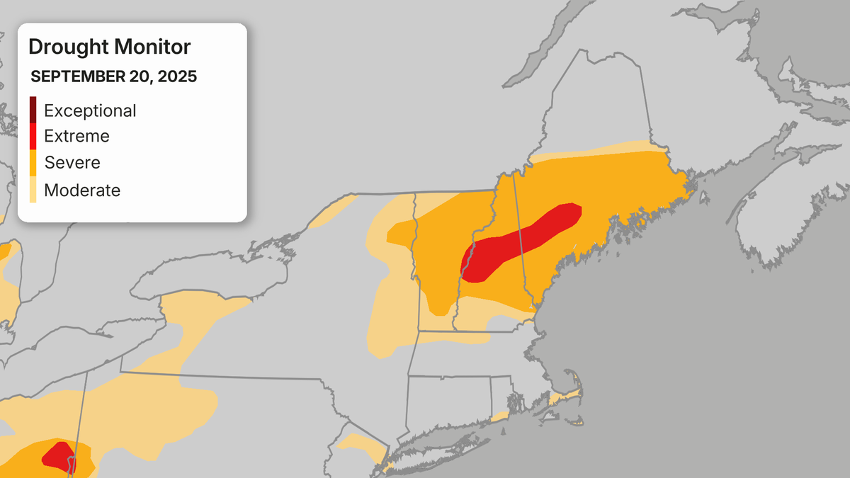 Fall Leaves Delayed As Extreme Drought Hits Vermont | Weather.com