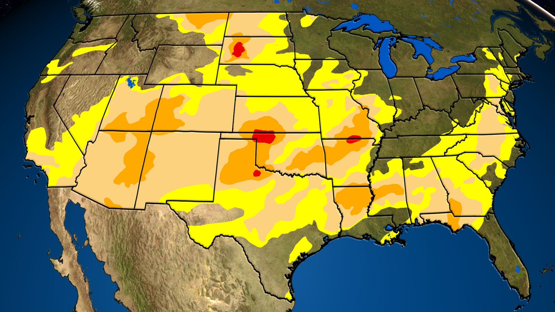Drought Has Expanded Rapidly Across the Southern U.S. Since Fall and ...
