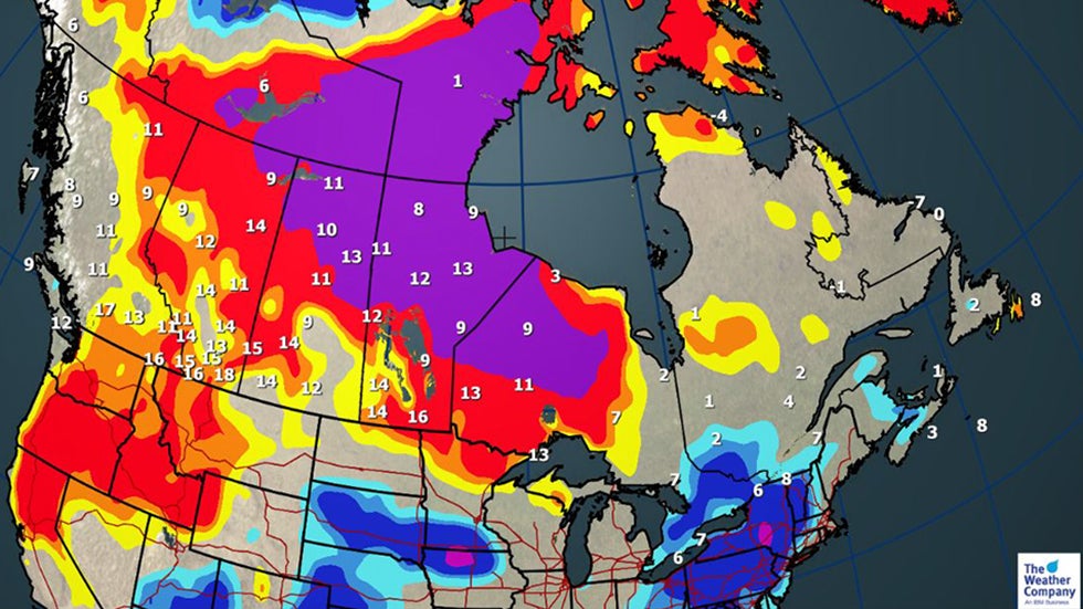 Dry Weather and Spring-like Temps Coming to Toronto, Montreal and ...