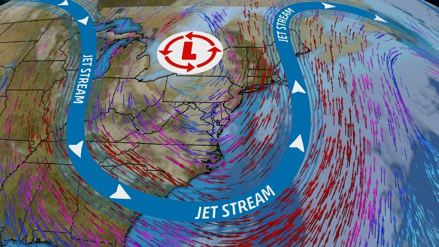 Rain, Wind, Even Wet Snow Will Persist In Eastern U.S. | The Weather ...