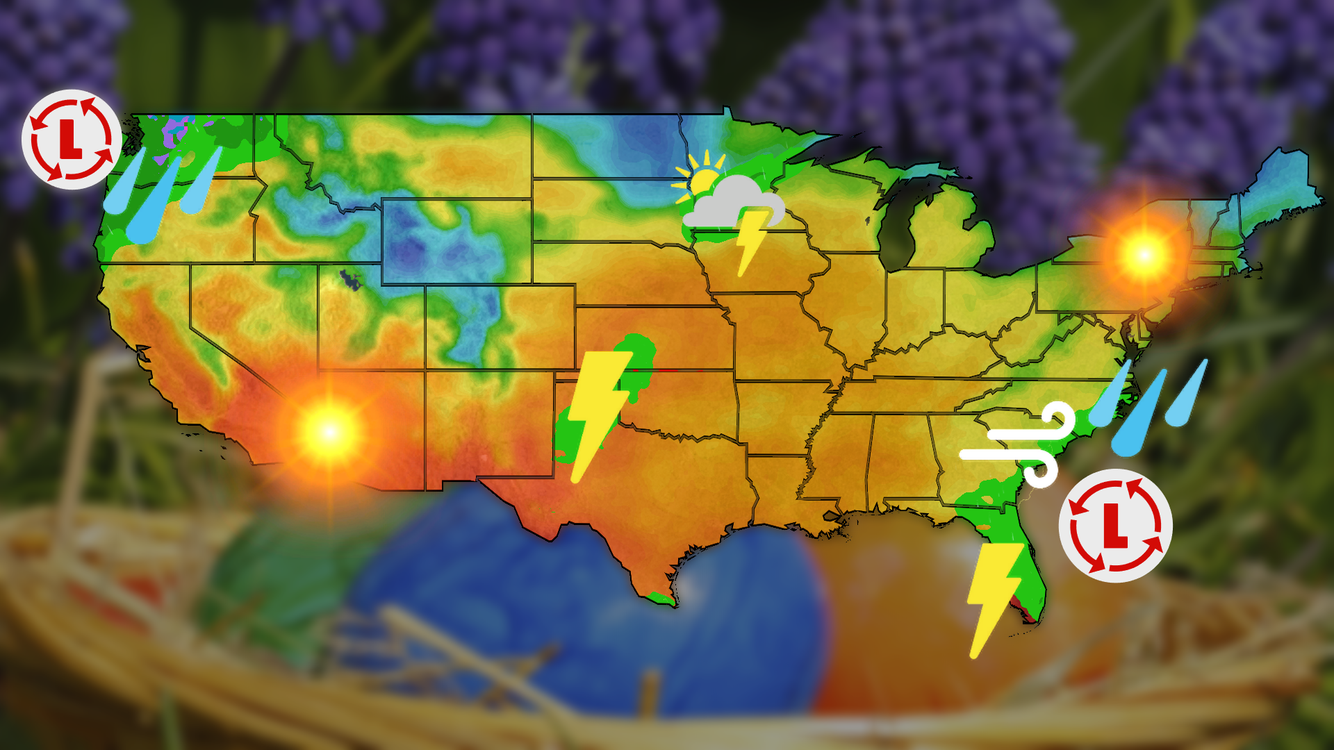 Here's Your Easter Forecast - Videos from The Weather Channel