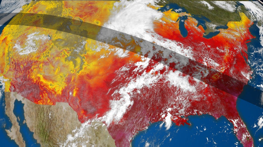 Total Solar Eclipse Weather Tracker: Current Satellite Images ...