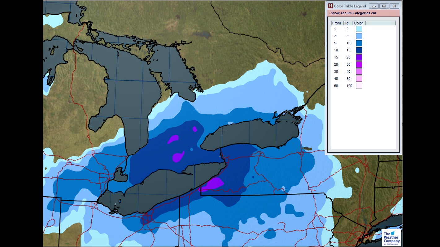 Snow in Toronto, Rain in Vancouver, Big Storm in Atlantic Canada ...