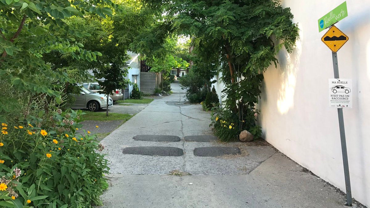 Montreal 'Green Alley' Project Brightens Urban Spaces | The Weather Channel