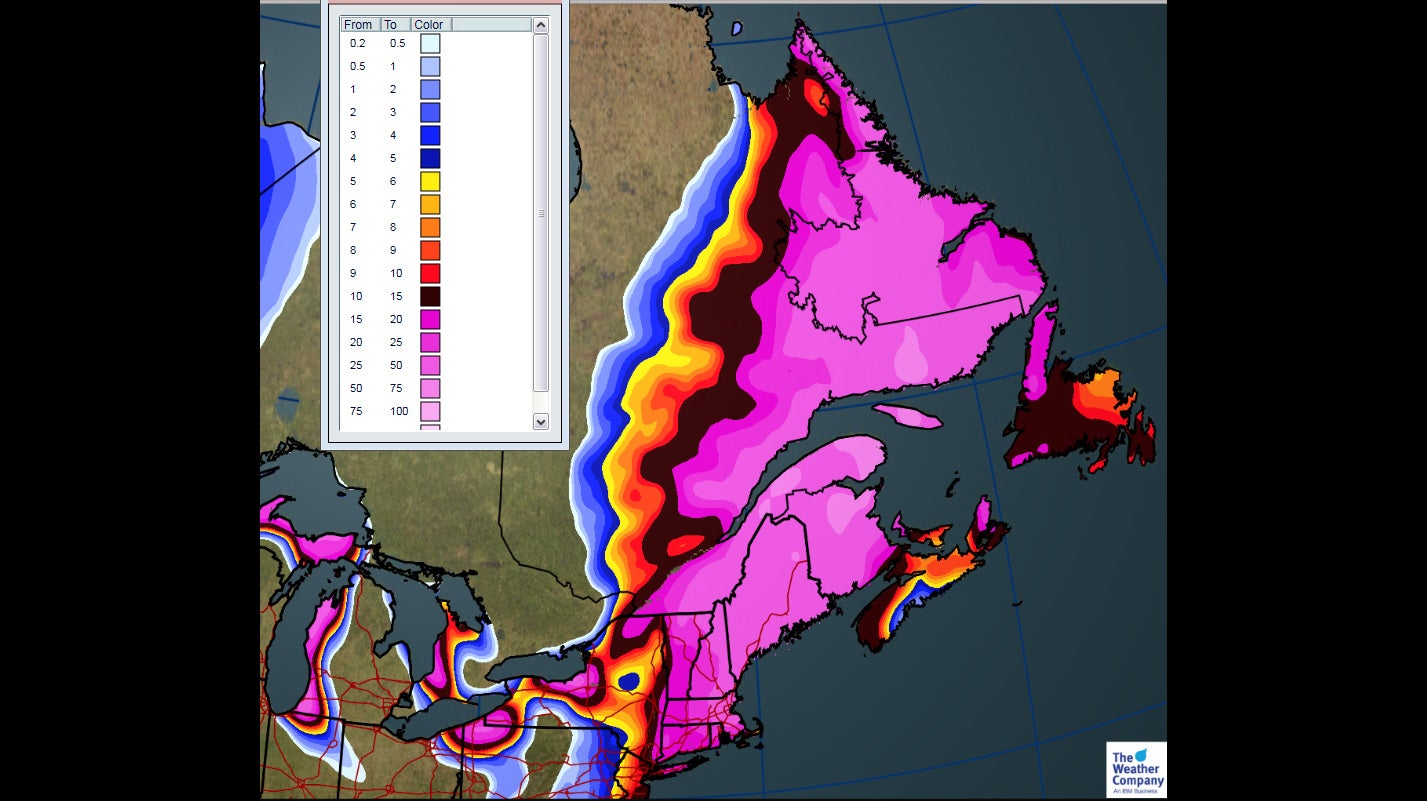 Canada Forecast: Winter Storm Grayson Incoming | Weather.com