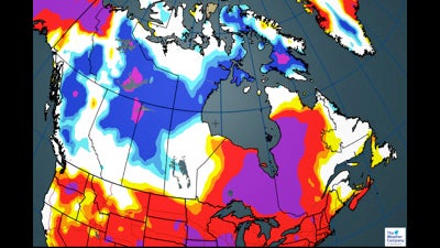 Canada Forecast: Snow for Vancouver, Montreal, and Ottawa, Cold on the ...