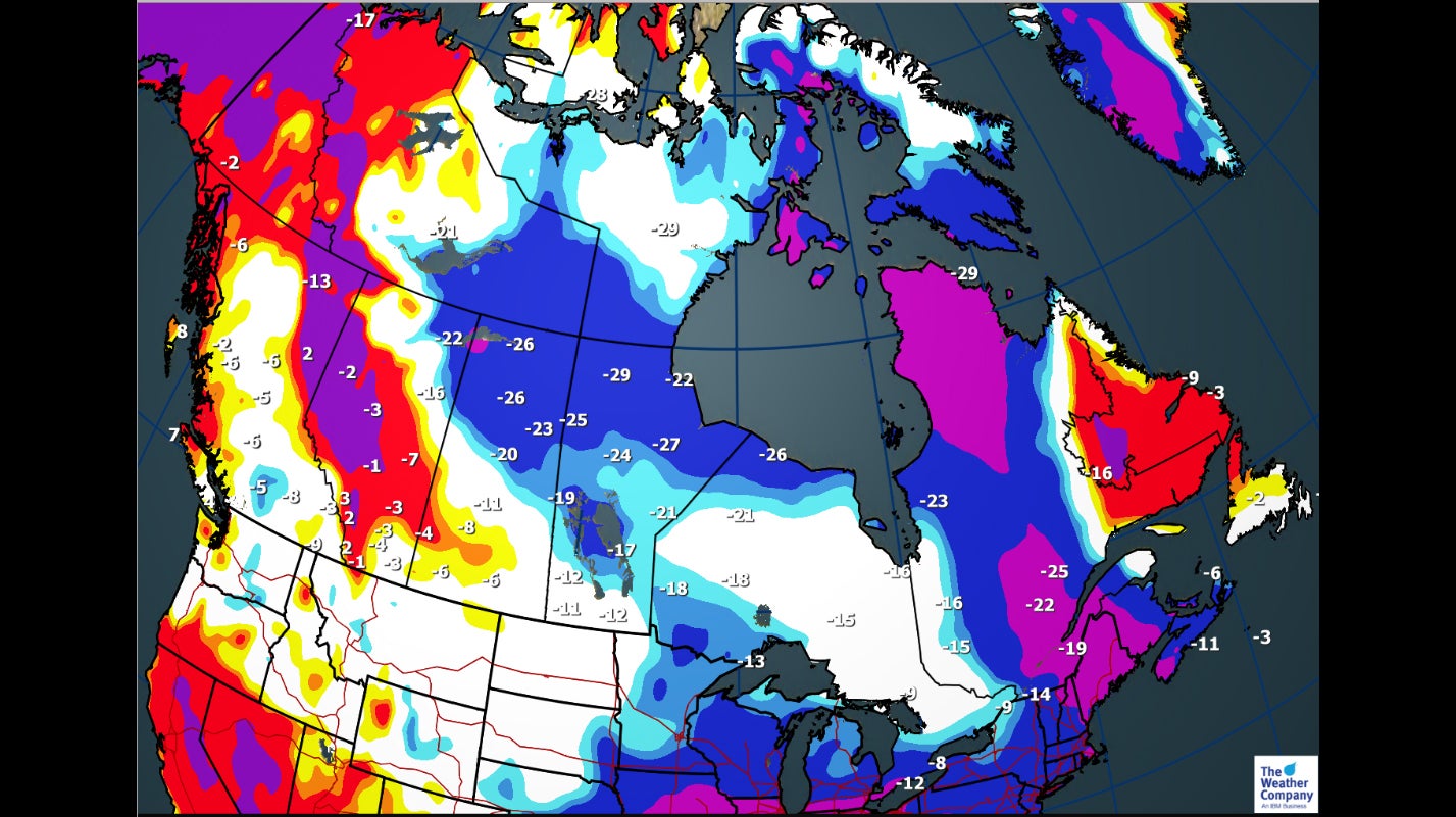 Canada Forecast: Warm in the West, Stormy in the East | Weather.com