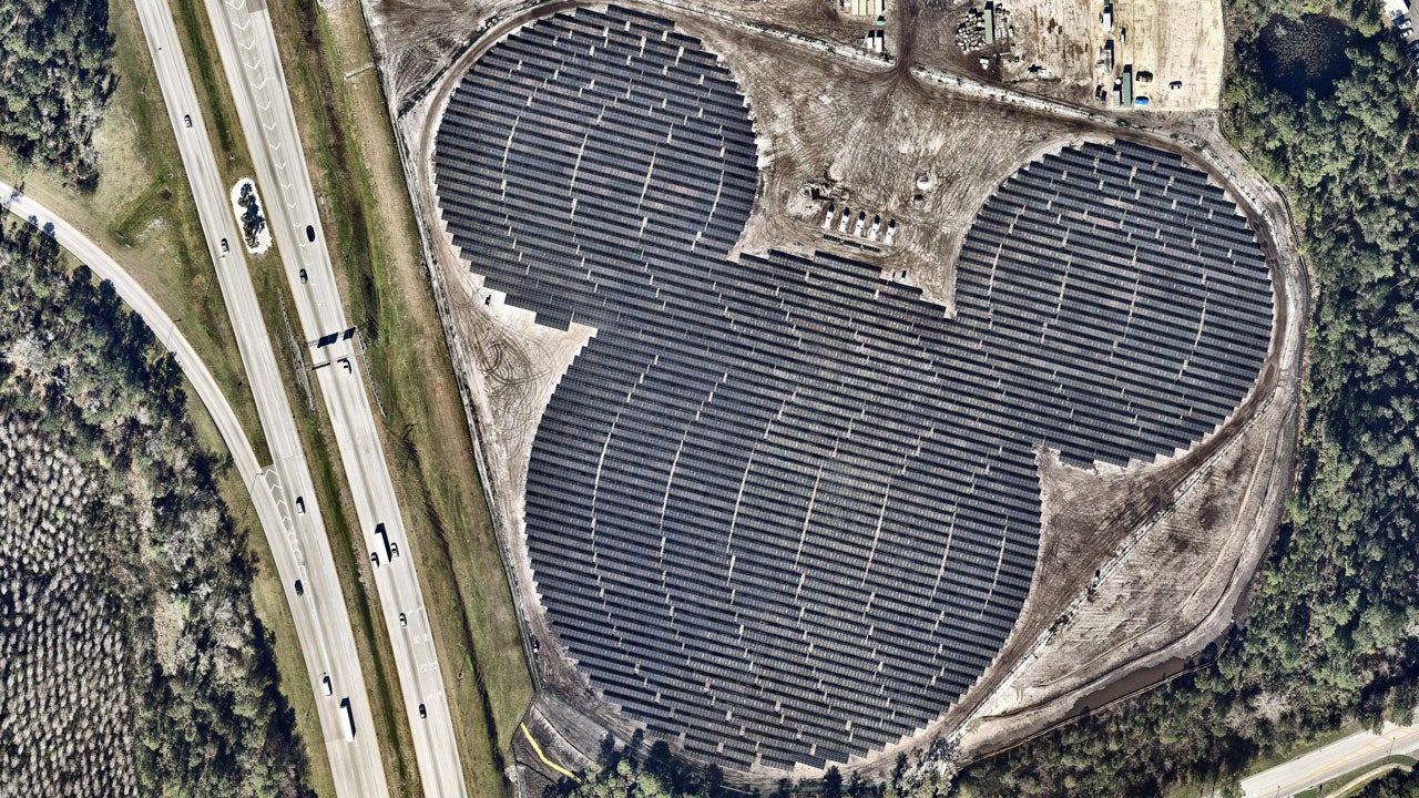Disney's New Solar Farm Has the Perfect Shape for the 'Happiest Place ...
