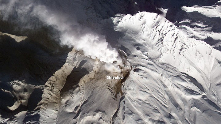 Fearsome Foursome of Eruptions Seen from Space (PHOTOS) | Weather.com