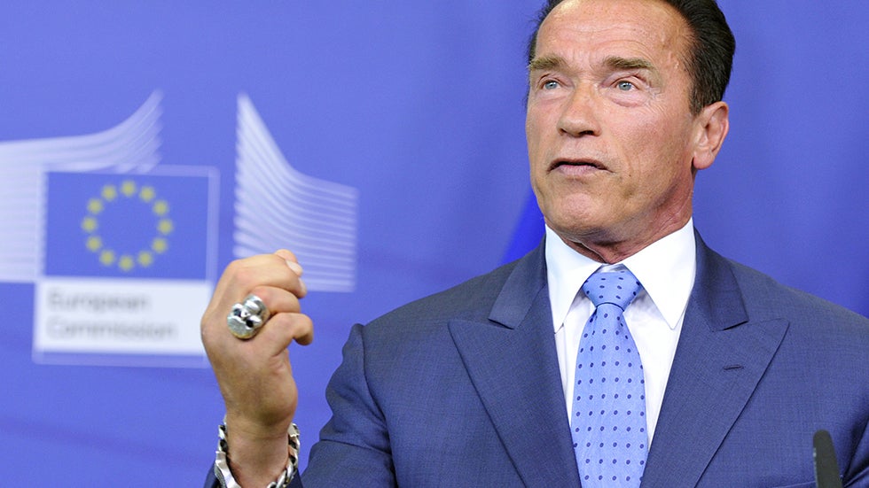 Schwarzenegger Filming Climate Change Documentary | The Weather Channel