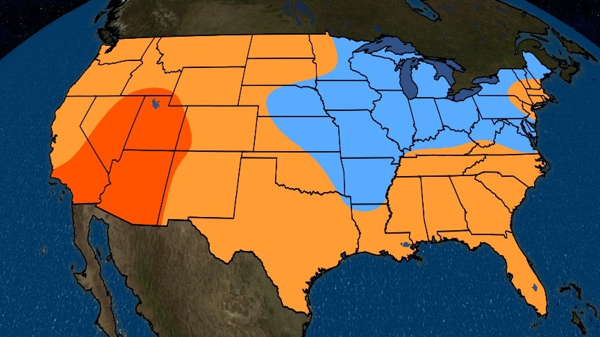 Fall 2017 Temperature Outlook: Warmer Than Average in Southwest; Parts ...