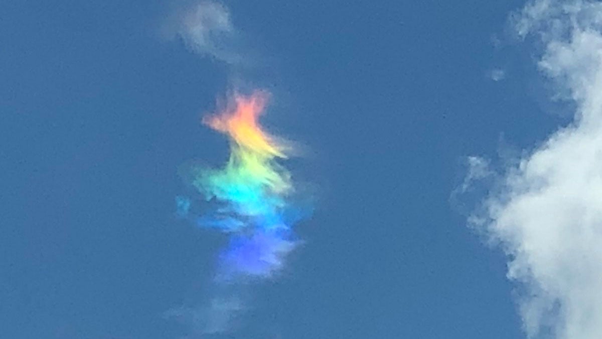 Fire Rainbow Hoax