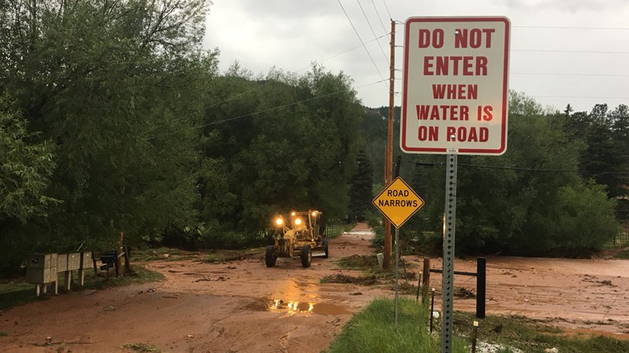 Heavy Rain Triggers Flash Flooding, Mudslides Along Colorado's Front ...