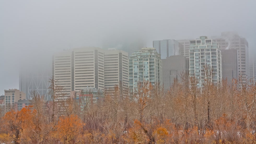 Fog Advisory in Effect for Calgary, Lethbridge; Snowfall Warnings for ...