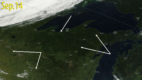 Views of Fall Foliage From Space | The Weather Channel