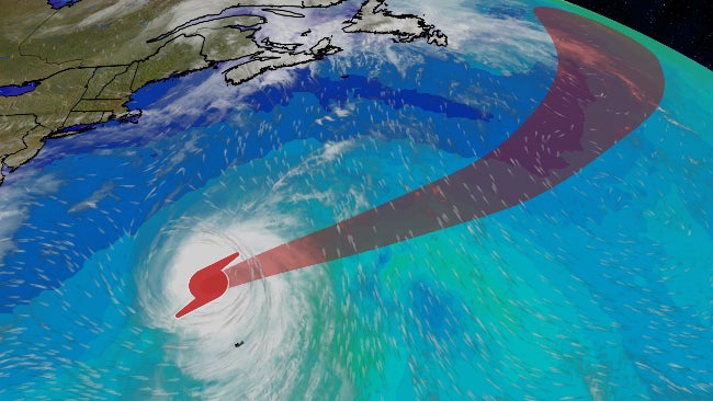 Hurricane Franklin Bringing High Surf, Rip Currents Up The US East ...