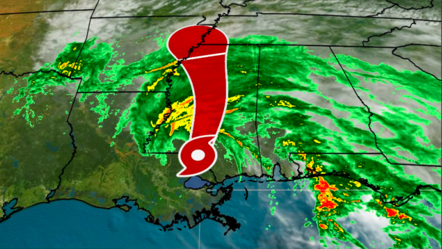 Most Intense Winds at Landfall in LA in 164 Years - Videos from The ...