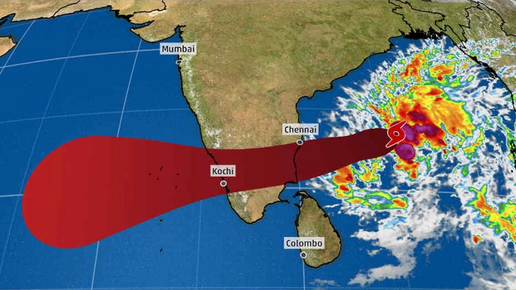 Tropical Cyclone Gaja Brings Flooding and Mudslide Threats to Southern ...
