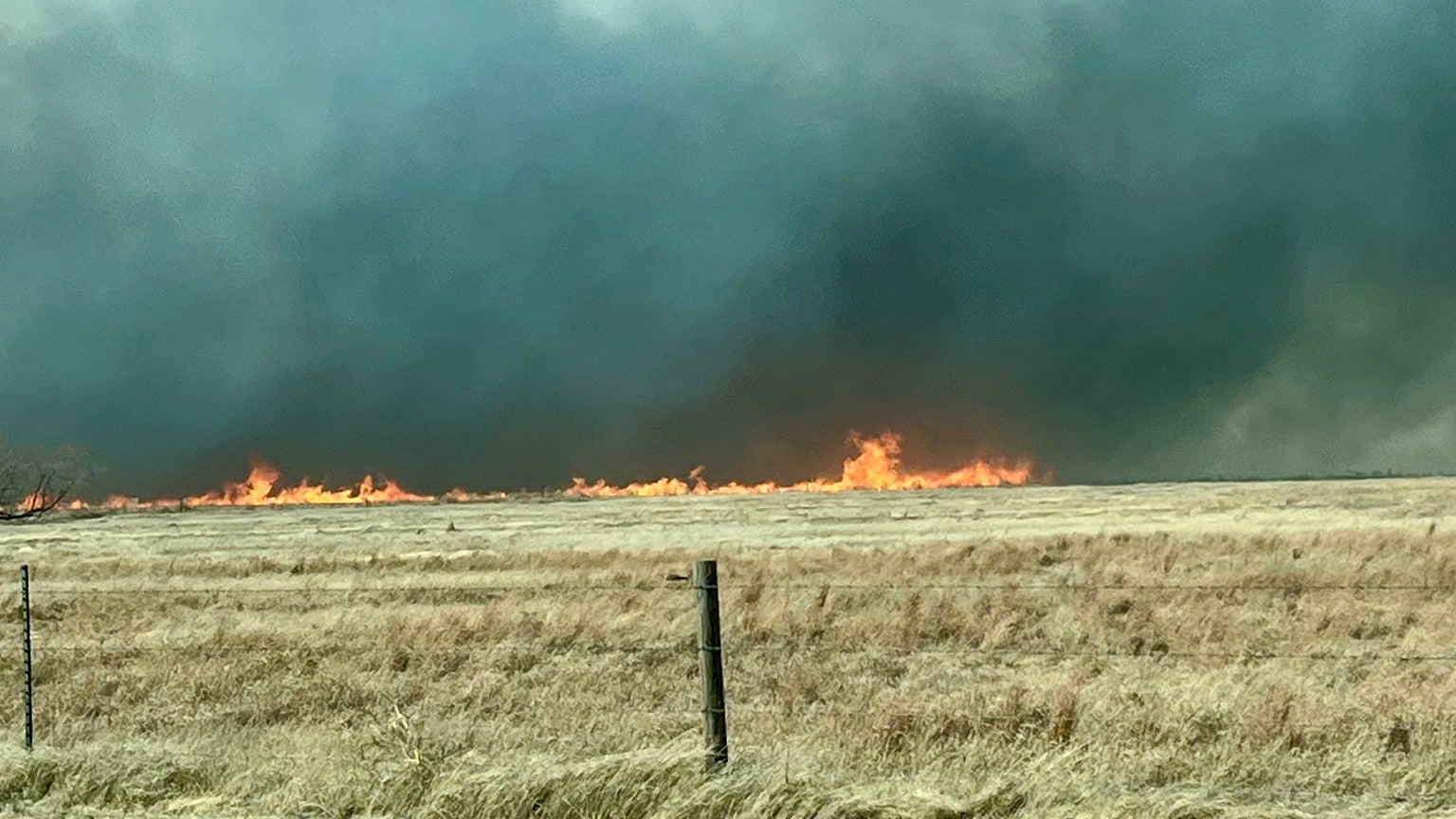 Wildfire In Oklahoma And Texas Is Now A Megafire | Weather.com