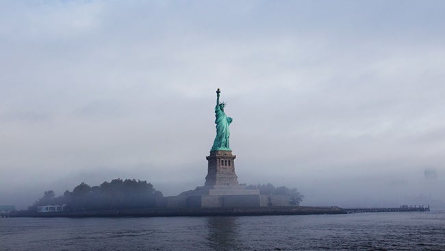 Statue of Liberty at Risk from Sea Level Rise; Future Damage ...