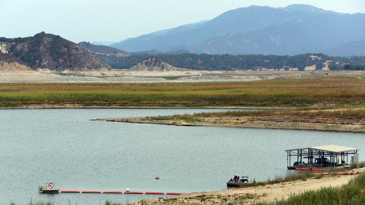 California's Lake Cachuma, Which Provides Drinking Water to Santa ...