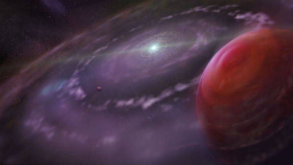 Giant Planet in Supersized Solar System May Solve Mystery | The Weather ...