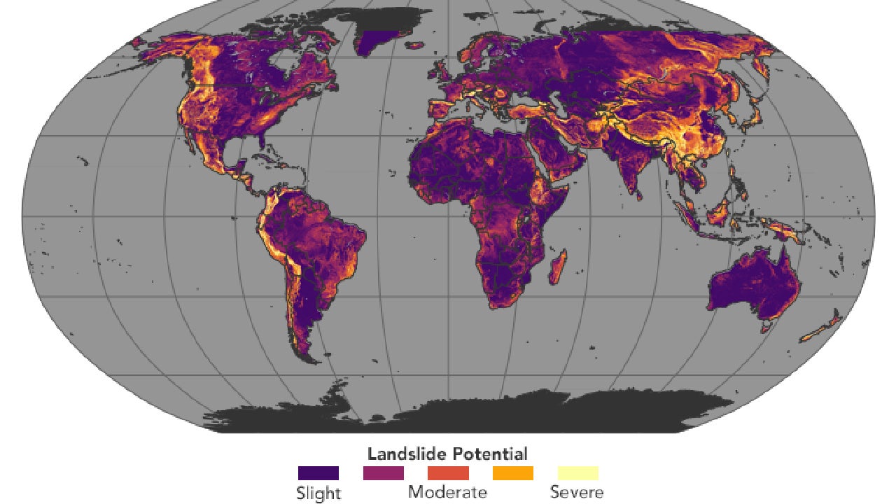 Landslides Kill an Estimated 4,600 Per Year – Here's Where They're Most ...