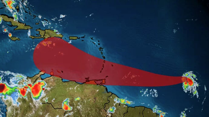 Tropical Storm Gonzalo, Record Early 'G' Storm, May Become a Hurricane ...