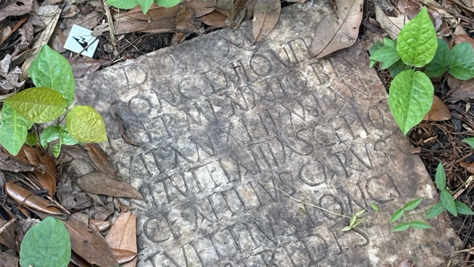 Ancient Roman Grave Marker Discovered In New Orleans Backyard | Weather.com