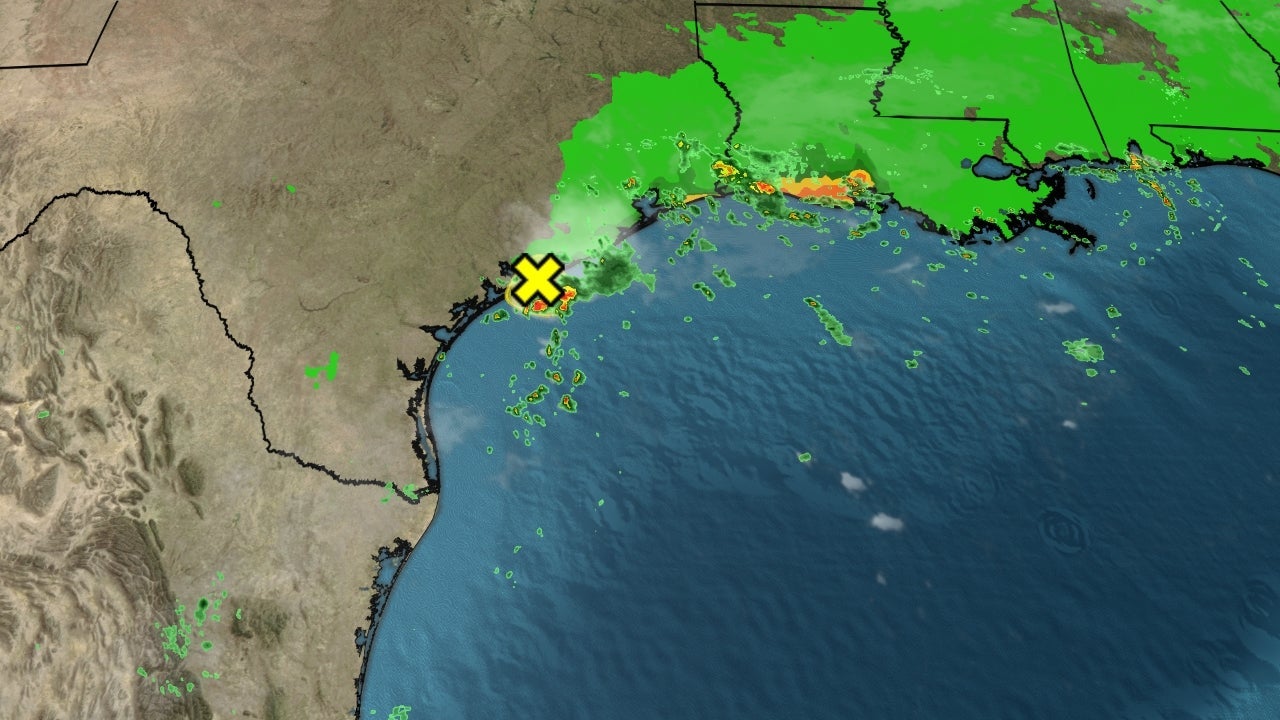 Gulf Tropical Disturbance Moves Inland As It Soaks Texas, Louisiana ...