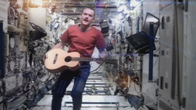 Astronaut Makes Music Video Aboard Space Station | Weather.com