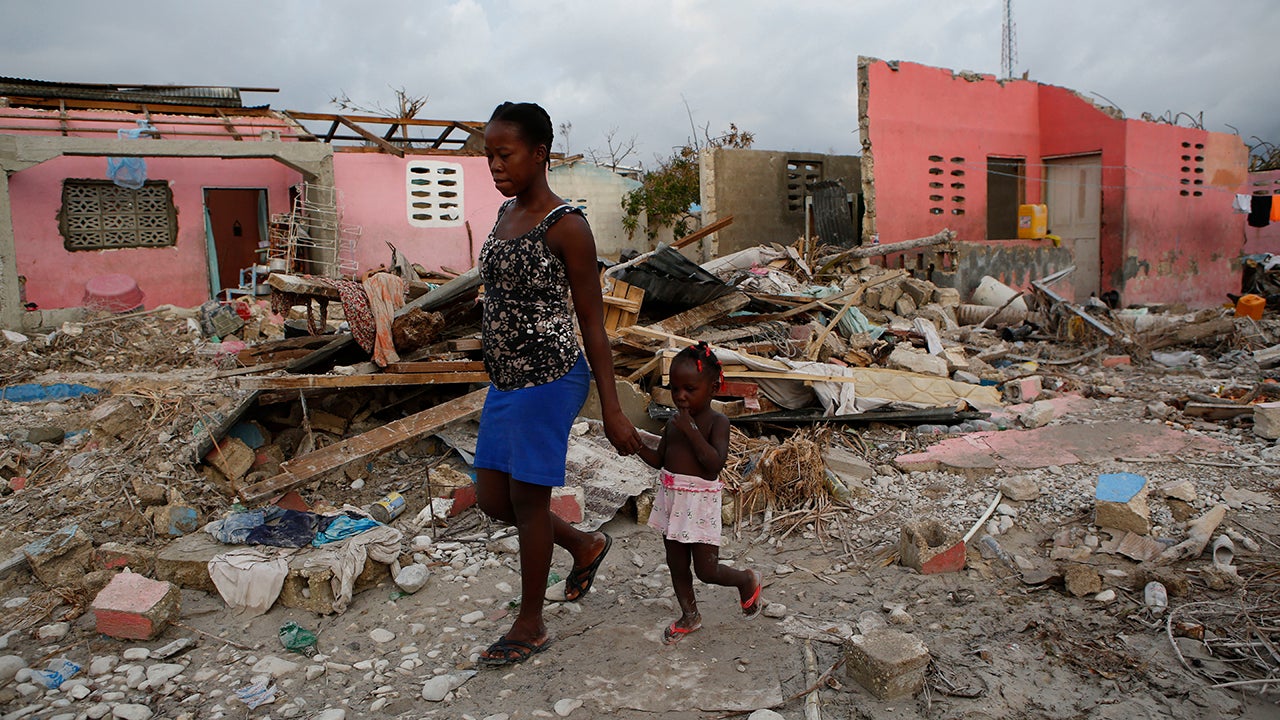 Hurricane Matthew Leaves Devastation In Its Wake in the Caribbean ...