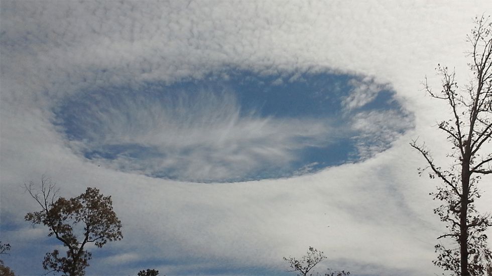 Hole Punch Clouds