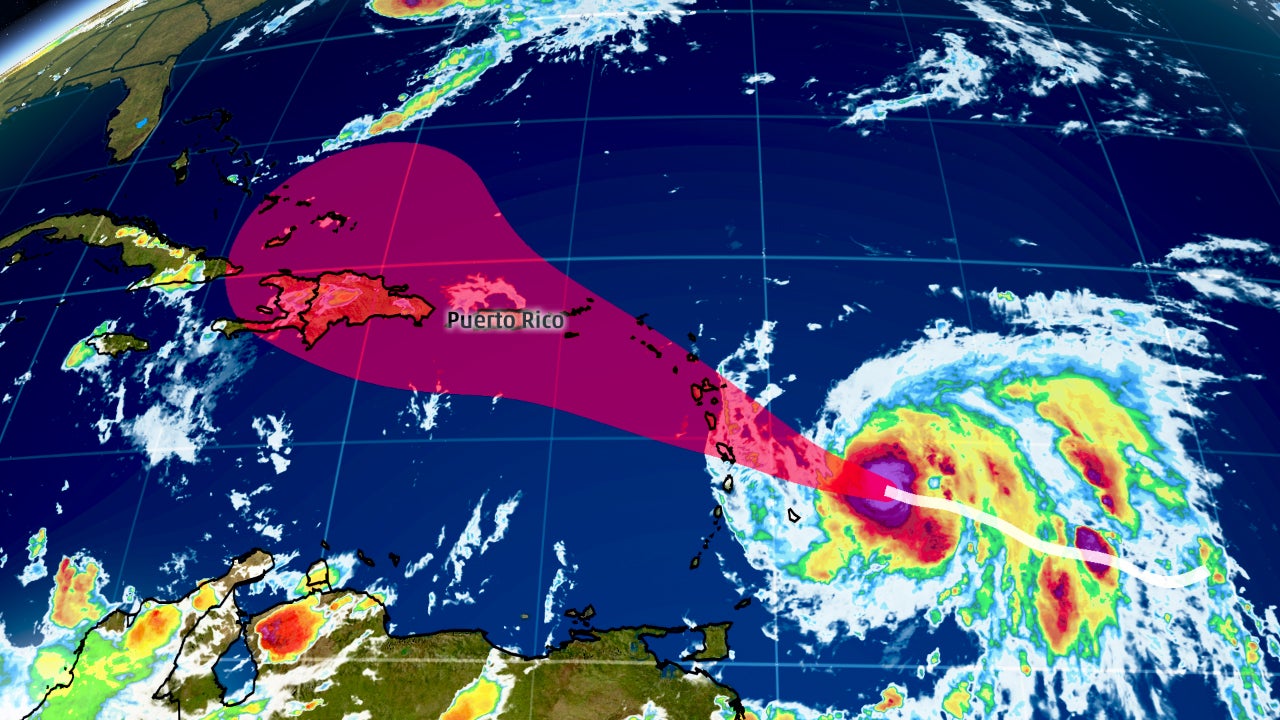 Hurricane Maria Forecast to Pose a Potentially Serious Threat to Lesser ...