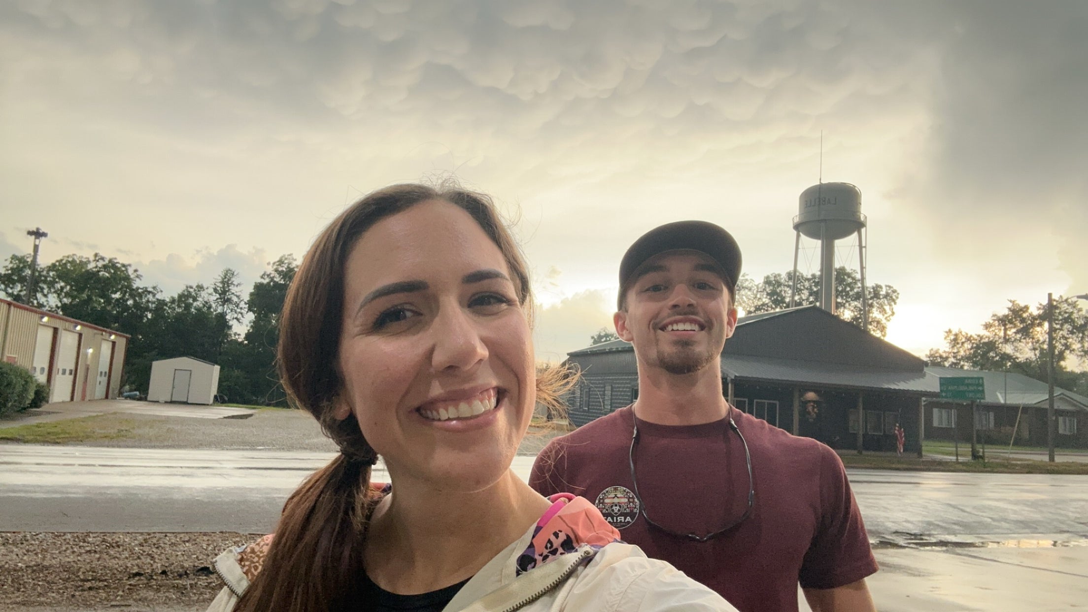 Storm Chasers Get Engaged In Front Of EF2 Tornado | Weather.com