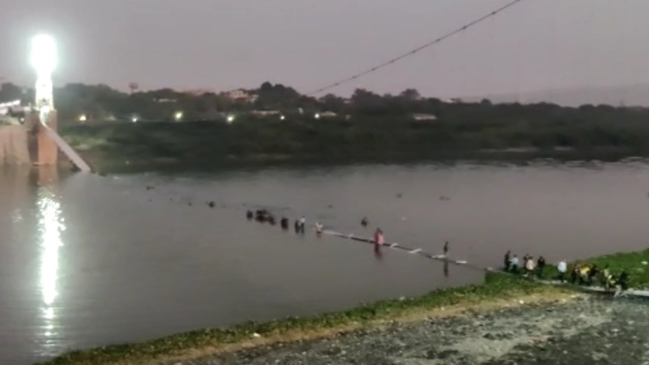 Over 140 Casualties Reported After Gujarat's Morbi Cable Bridge ... Over 140 Casualties Reported After Gujarat's Morbi Cable Bridge ...
