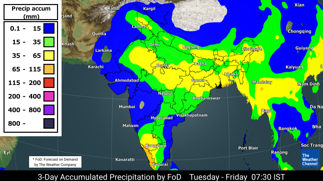 Weather forecast and conditions for Bhimtal, Uttarakhand - The Weather ...