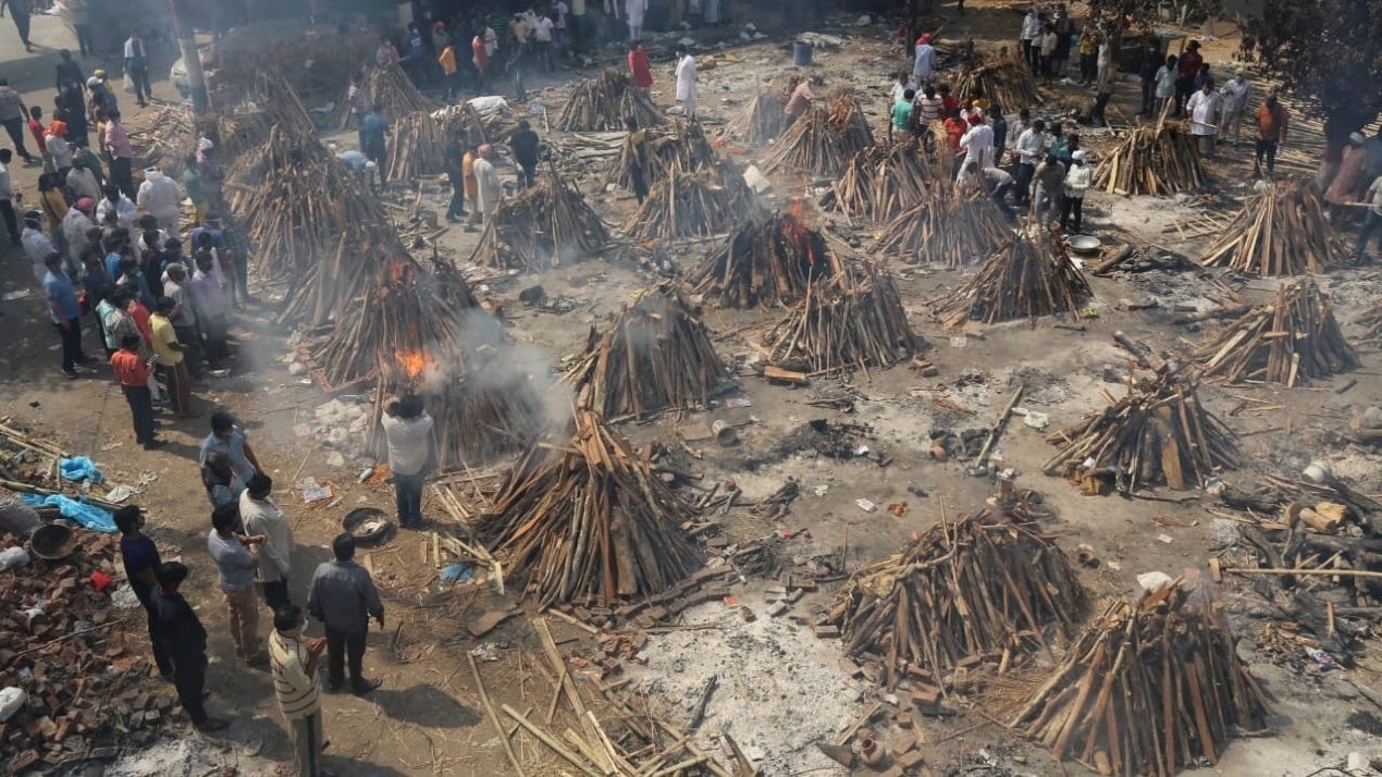 Cremation Ground Worker Shares His Work Experiences and Challenges Amid ...