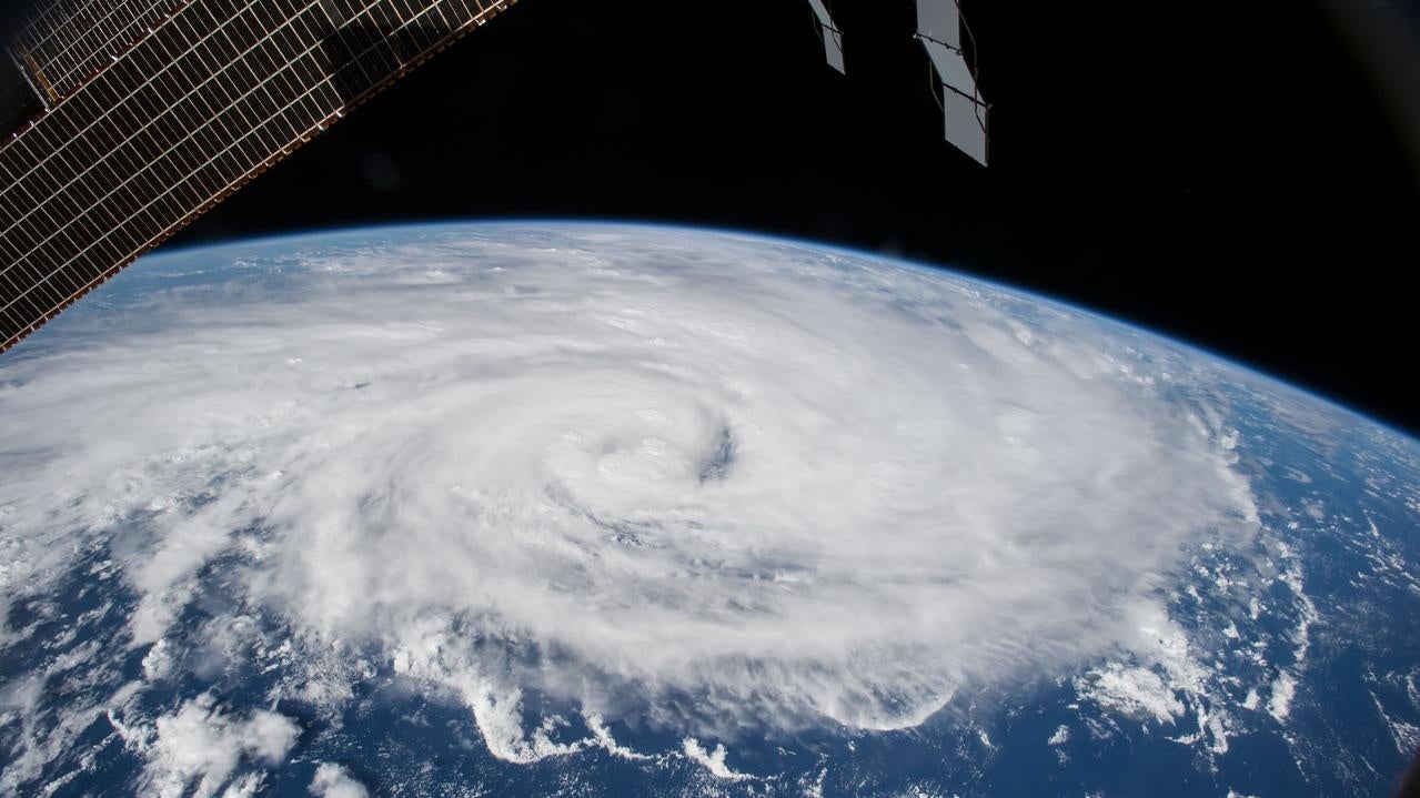 UAE Astronaut Shares Breathtaking Footage of Cyclone Biparjoy from ...