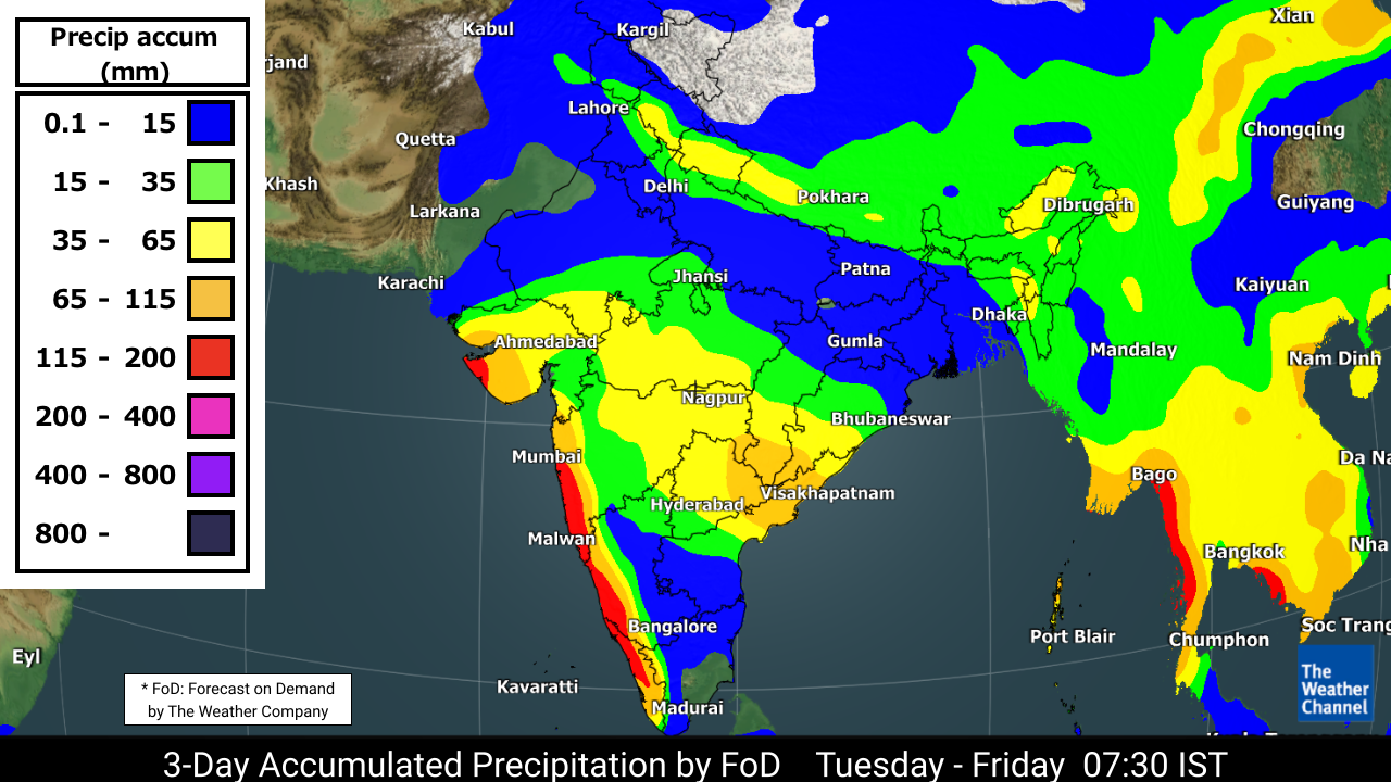 Heavy Rains to Hit Gujarat, Madhya Pradesh, Maharashtra This Week ...