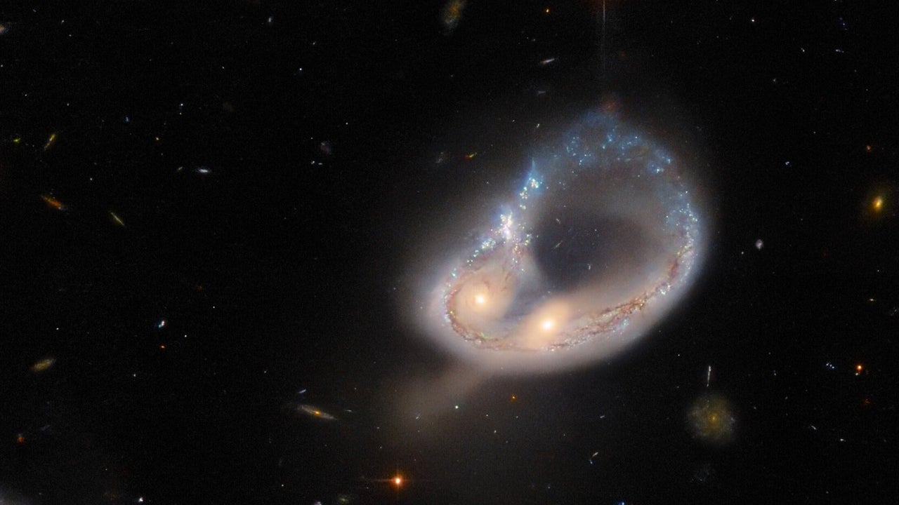 Hubble Captures a Ring Created By Union of Galaxies | Weather.com