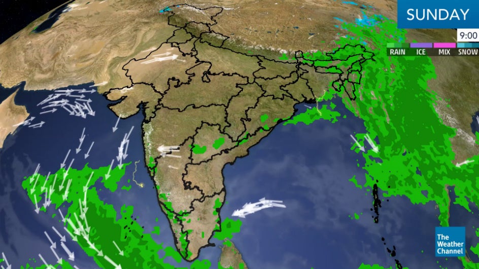 Warmer Conditions Expected Across India with Heavy Rains in the South ...
