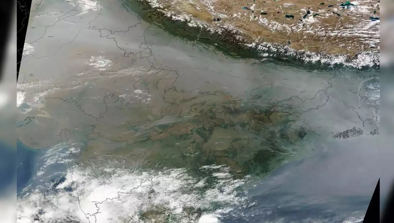 Chinese Air Pollution From Space Smog From Space | By Mapbox | Maps