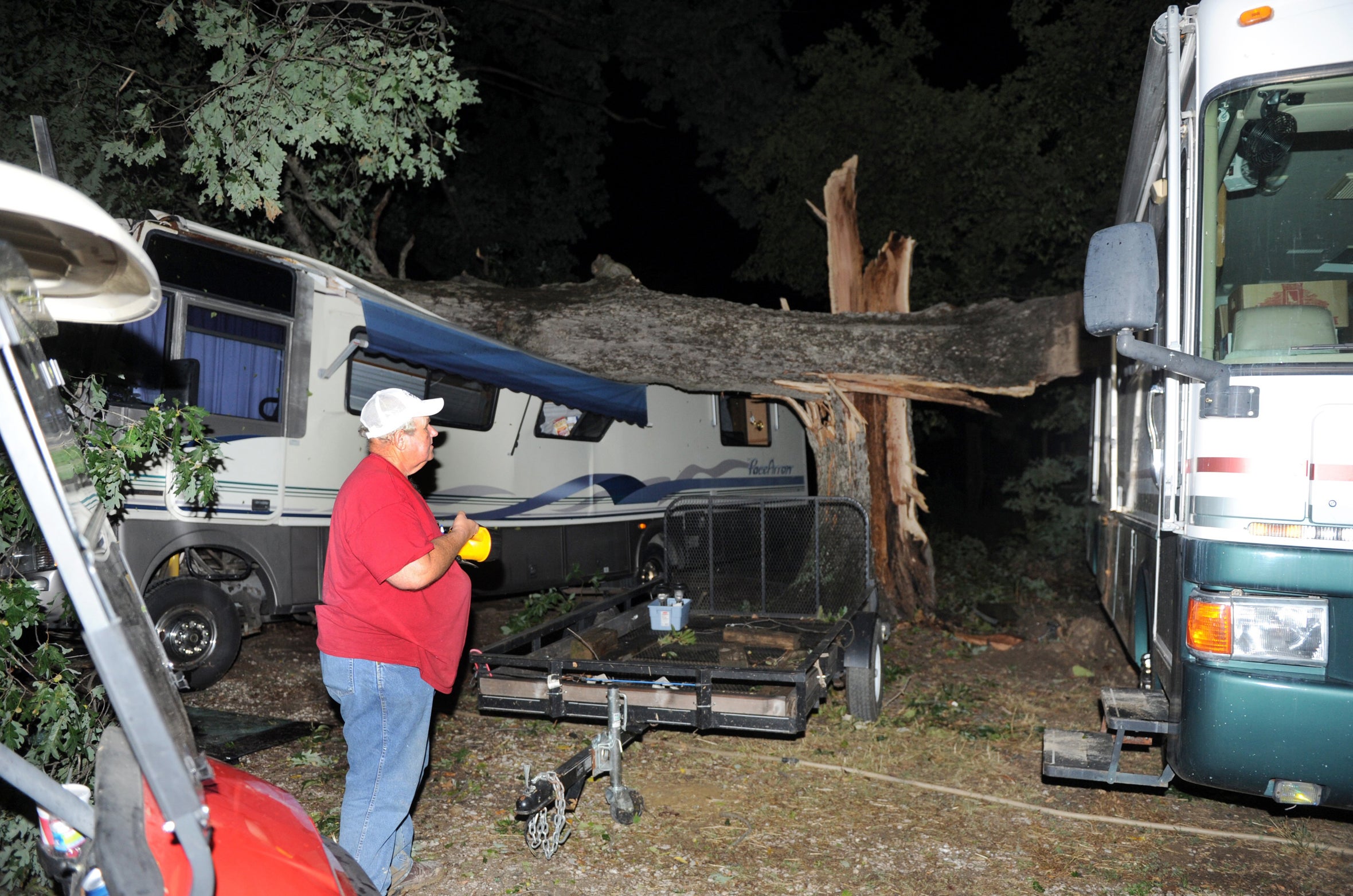 Storm Packing Big Hail Injures 4 Parade-Goers | The Weather Channel