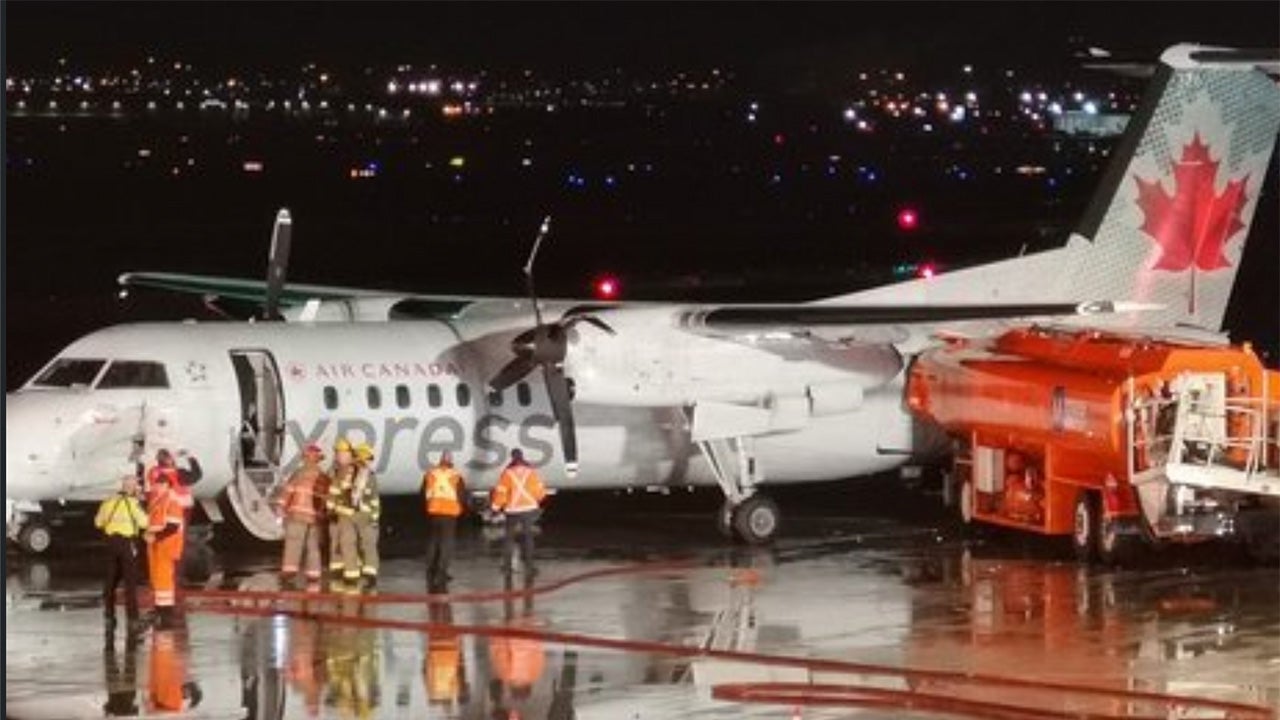 Air Canada Plane Collides With Fuel Truck at Toronto Airport, Injuring ...