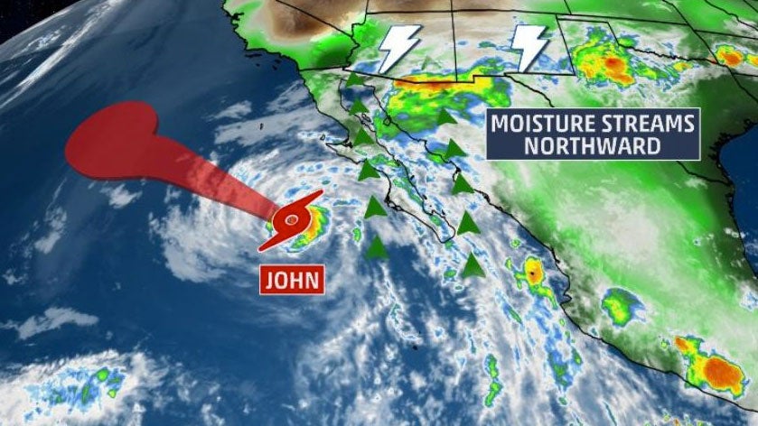 Tropical Storm John Won't Strike the U.S., But Will Have Some Influence ...