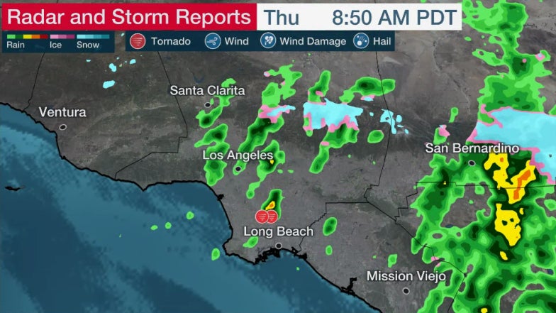 Two Tornadoes Touched Down In Los Angeles County With Minor Damage, NWS Says | Weather Underground