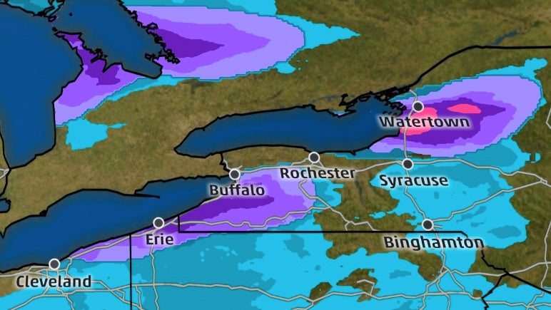 Lake-Effect Snow Hammered the Great Lakes Snowbelts | The Weather Channel