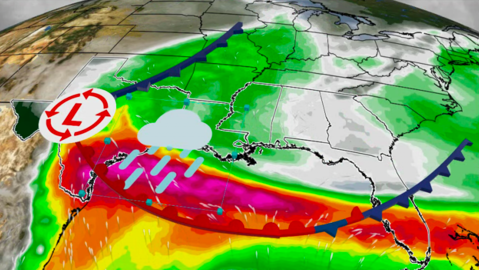 Atmospheric River Brings Rain And Snow To The West Along With Flooding ...