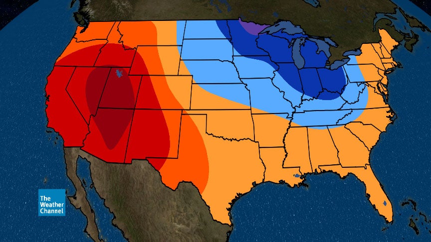 May Temperature Outlook: West Heats Up While Midwest, Great Lakes ...